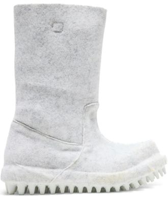 424 Miner biker boots - Grau