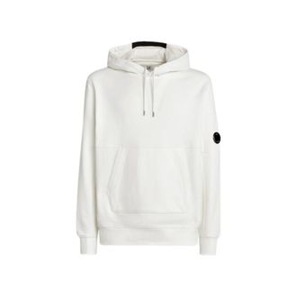 C.P. Company Creme Sweater Hoodie - - Sweatshirts & Hoodies - Herren - Beige - M