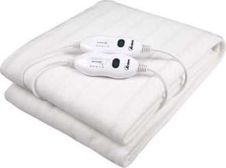 Ardes AR4U140A Elektrischer Doppelbettw&auml;rmer TERMOKIND, W&auml;rmedecke 2X60W - Doppelbettw&auml;rmer 2 beheizte Zonen - Elektrische Heizdecke 100% Polyester, handwas