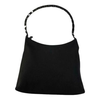 Ferragamo Sac &agrave; bandouli&egrave;re en tissu doccasion - Femme - Pre-owned - Noir - Taille: ONE Size
