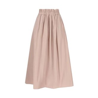 Herno Femme, Jupes, Beige, Taille: 36 FR Jupe Midi