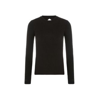 Saison 1865 Pull cintré avec découpe dans le dos