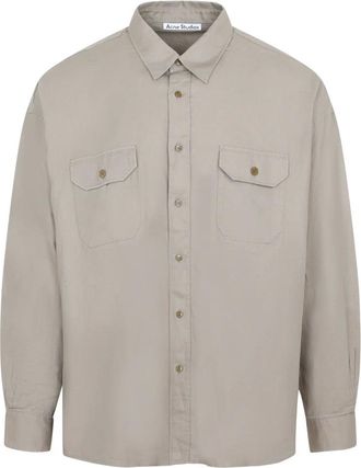 Acne Studios Homme, Chemises, Beige, Taille: S Casual Chemises