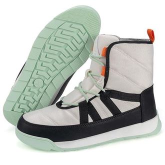 Mishansha Bottes de Neige Femme Antid&eacute;rapante Chaussures Hiver Chaudes Confortables Blanc 37EU