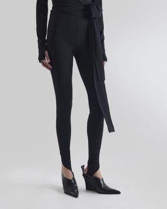 Iro Ruched Leggings - Black
