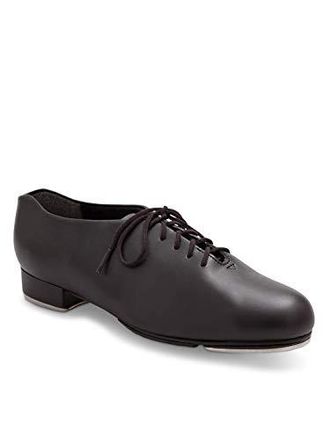 Capezio Femme Tic Chaussures de Claquettes Tissu Oxford, Noir, 40 EU