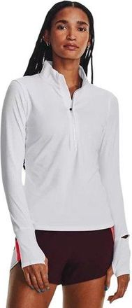 Under Armour Qualifier Run 1/4 Zip W - Laufshirt Langarm - Damen