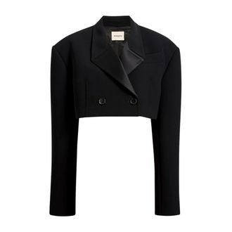 Khaite Femme, Vestes, Noir, Taille: 40 FR Nando Jacket