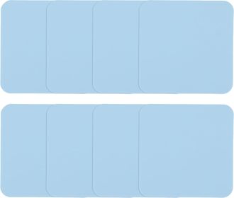 Artibetter 8 St&uuml;ck Teiliges Silikon topfuntersetzer Hitzebest&auml;ndig rutschfest und Faltenfrei Multifunktionale Tischmatte zum Schutz von Haushaltstisch und Kochge