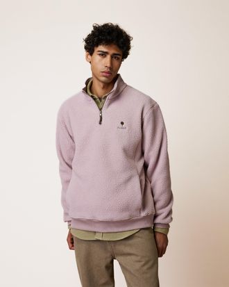 Faguo Pull polaire mauve