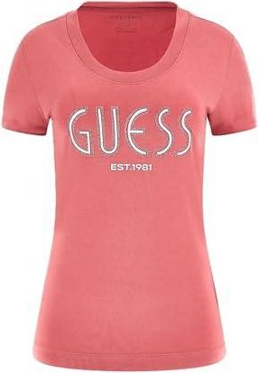 Guess T-Shirt W5YI05J1314 Couleur A60R Revival Rose, Revival Rose, X-Large
