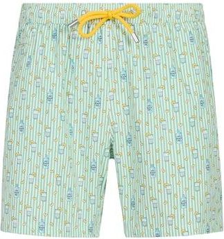 MC2 Saint Barth Short de bain stretch &agrave; motif imprim&eacute;