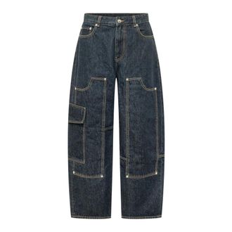 Ganni Audri Jeans - - Jeans - Damen - Blau - W25