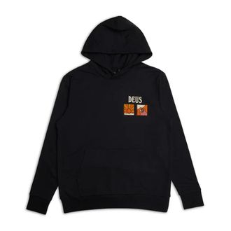 Deus Max Speed Hoodie Schwarz - - Sweatshirts & Hoodies - Herren - Schwarzk - S