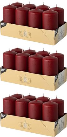 Papstar 17983 Kerzen Bordeau (3)