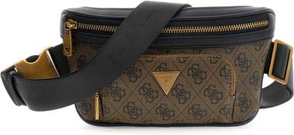 Guess G&uuml;rteltasche Vezzola Smart Compact Bum Bag Coffee Hellbraun