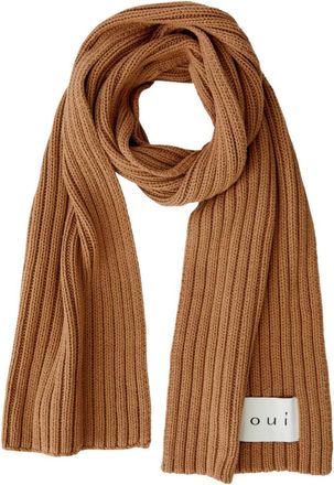 Oui Femme, Accessoires, Brun, Taille: ONE Size Chunky Knit Scarf