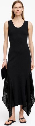 Arket Draped Knit Dress -Schwarz