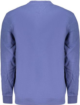 Tommy Hilfiger Logo-Embroidered Cotton Sweatshirt - Blue