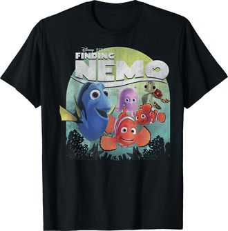 Disney Pixar Finding Nemo Group Logo T-Shirt