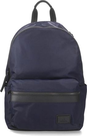 Premiata Blauer Nylon Rucksack Eleganter Stil - - Bags - unisex - Blau - ONE SIZE