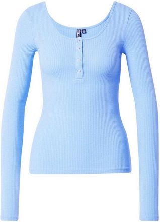 Pieces Langarmshirt Kitte (1-tlg) Plain/ohne Details