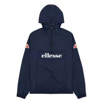 Ellesse Acera Jacke, wasserfest f&uuml;r Herren, &Uuml;ber den Kopf (Marine)