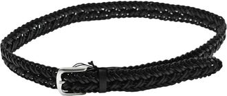 Orciani Gürtel - Braided Brown Orciani Belt With Buckle - Gr. 110 - in Schwarz - für Damen