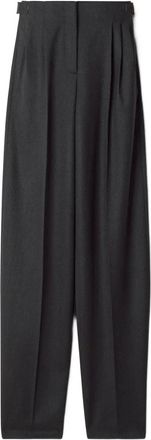 Lanvin pantalon fuselé à boucle - Noir