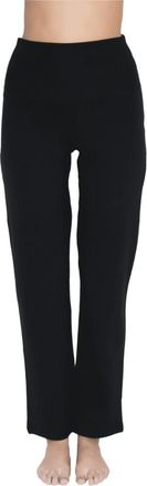 Leela Cotton Damen vegan Yogahose Straight Leg Schwarz