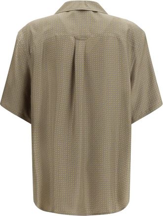 Saint Laurent Geometric Print Shirt