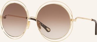 Chlo&eacute; Sonnenbrille Ch 0045s gold