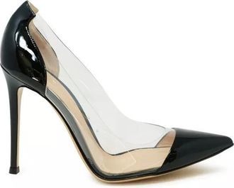 Gianvito Rossi Hohe Schuhe - Black Patent Leather Pumps - Gr. 36,5 (EU) - in Schwarz - für Damen