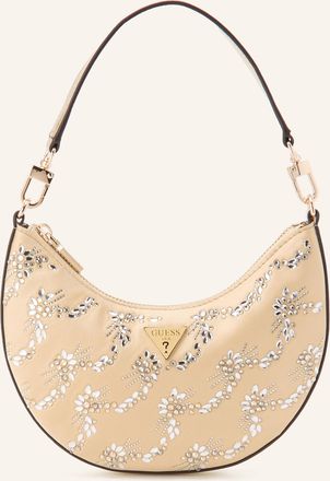 Guess Handtasche Tasmin Mit Schmucksteinen gold