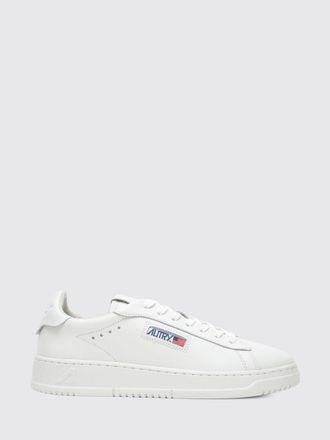 Autry Baskets Dallas Low bicolores en cuir de veau lisse avec logo