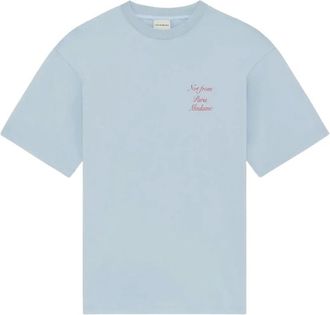 Dr&ocirc;le de Monsieur Homme, Tops, Bleu, Taille: XL Not From Paris Madame Calligraphy T-Shirt