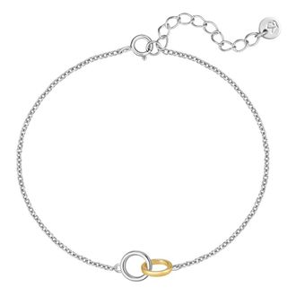Glanzst&uuml;cke M&uuml;nchen Armband - Sterling Silber Armband - Gr. ONESIZE - in Silber - f&uuml;r Damen
