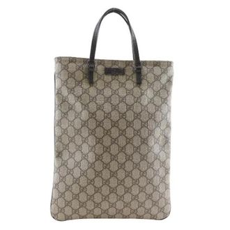 Gucci Sac cabas GG Supreme Canvas Pre-owned - Homme - Pre-owned - Brun - Taille: ONE Size