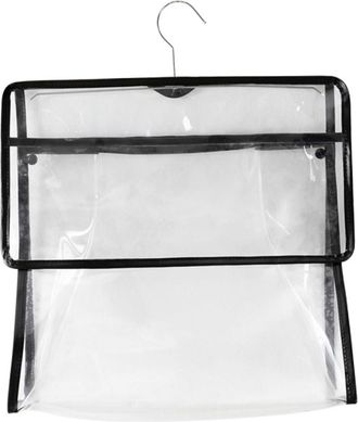 Lurrose wasserdichte Badezimmer Aufbewahrungstasche zum Hängen aus Klarem PVC mit Handyfach Platzsparend Transparent für Dusche Bad und Wohnheim Groß