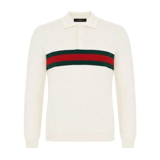 Gucci Polo - - Knitwear - Herren - Wei&szlig; - M