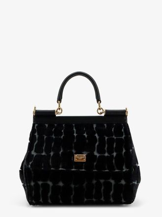 Dolce & Gabbana Sicily velvet handbag - DOLCE & GABBANA - gender_Woman