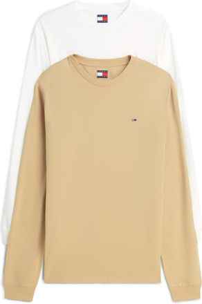 Tommy Jeans Shirt Tommy Flag Slim Long Sleeve T