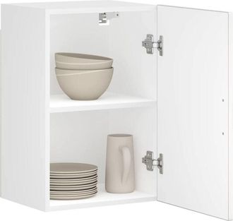 vidaXL Vidaxl - Armoire murale de cuisine Porto blanc bois dingénierie