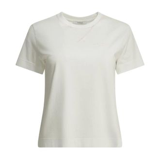 Givenchy Rundhals-Logo-T-Shirt - - Tops - Damen - Wei&szlig; - M
