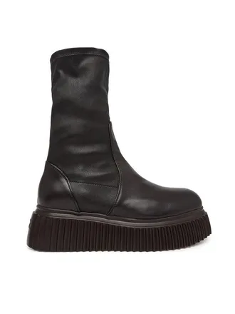 AGL Stiefeletten Milagros Stretch D751559PGK Dunkelgr&uuml;n