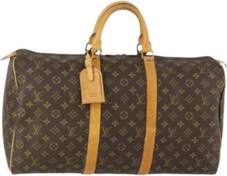 Louis Vuitton unisex, Pre-owned, Brun, Taille: ONE Size Sac Week-end Pre-owned