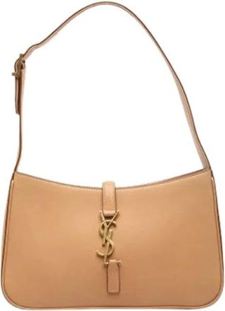 Saint Laurent Sac port&eacute; &eacute;paule Pre-owned - Femme - Pre-owned - Brun - Taille: ONE Size