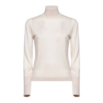 Kaos Kaos - Pull &agrave; col roul&eacute; - Femme - Pulls - Beige - Taille: 40 FR