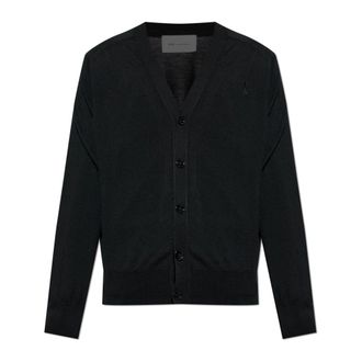 Ami Homme, Pulls, Noir, Taille: 2XS Wool Cardigan
