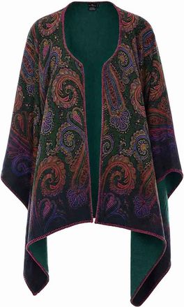 Etro Manteau Au Genou - Multicolore